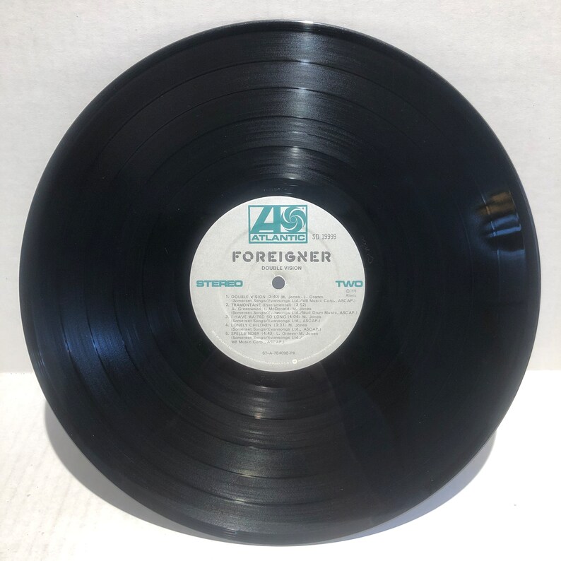 Foreigner double Vision Vinyl Record - Etsy Foreigner double Vision Vinyl Record - Etsy