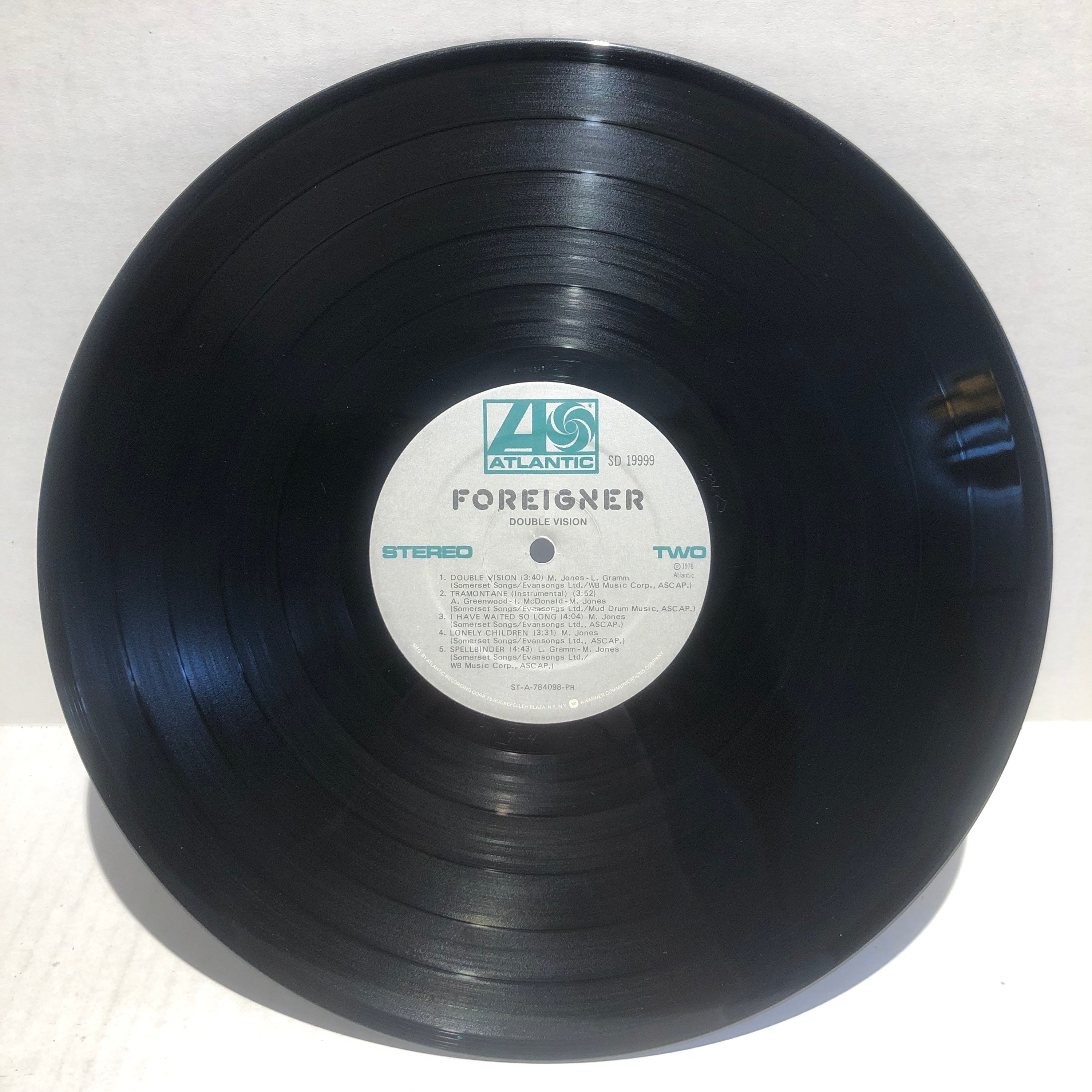 Foreigner double Vision Vinyl Record - Etsy Foreigner double Vision Vinyl Record - Etsy