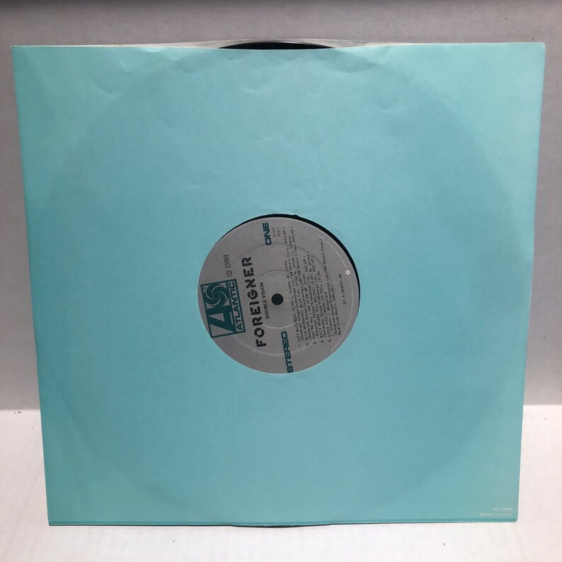 Foreigner double Vision Vinyl Record - Etsy Foreigner double Vision Vinyl Record - Etsy