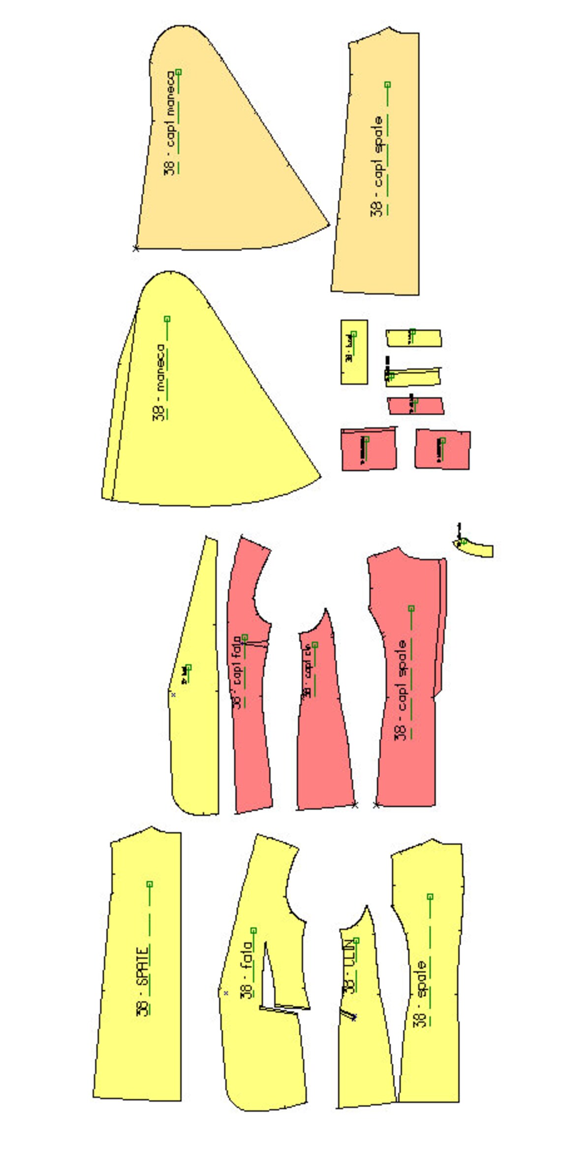 PDF Women Cape Paper Pattern SIZE 38/ Blazer Pattern | Etsy
