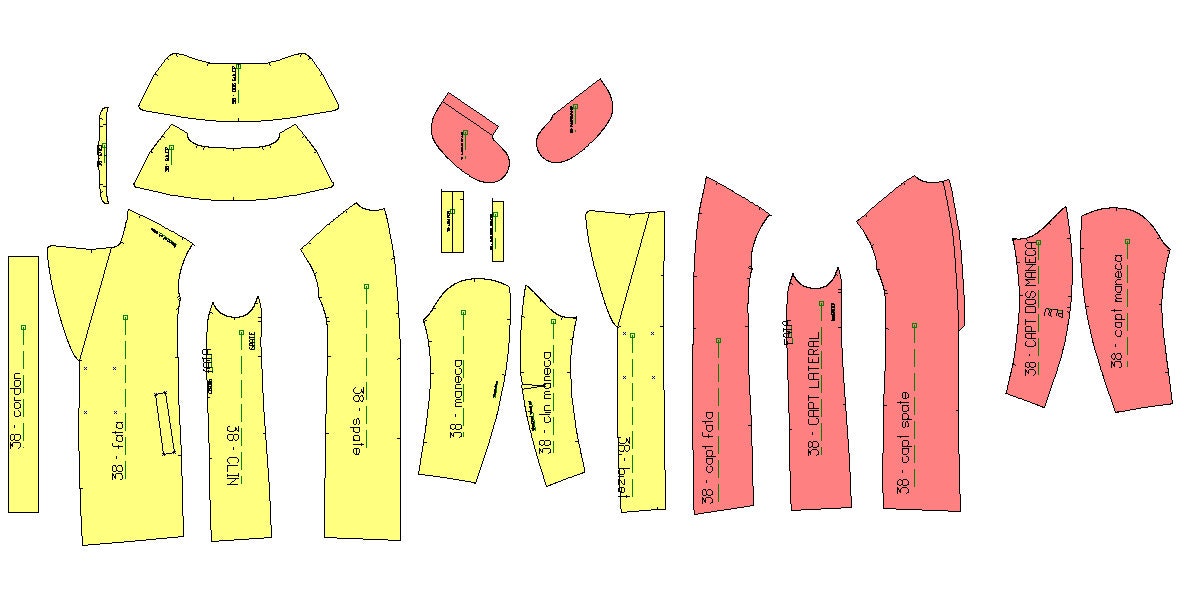 Coat Paper Pattern - Etsy