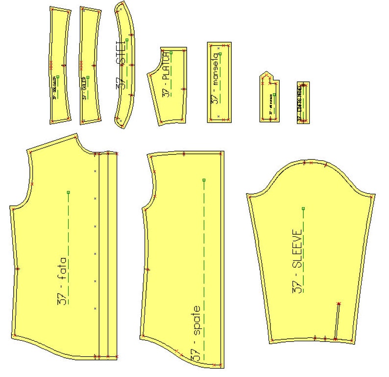 Men Shirt Paper Pattern - Etsy