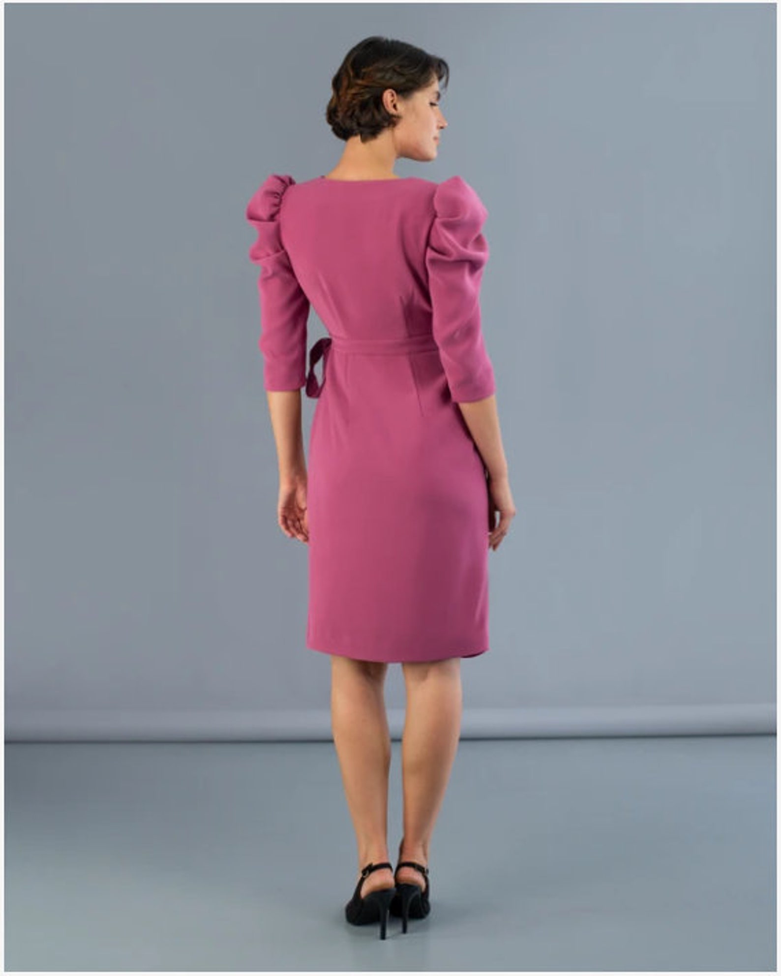 PDF Woman Classic Dress Size 38 Eu/ PDF Pattern Dress Size 38 Eu / PDF ...