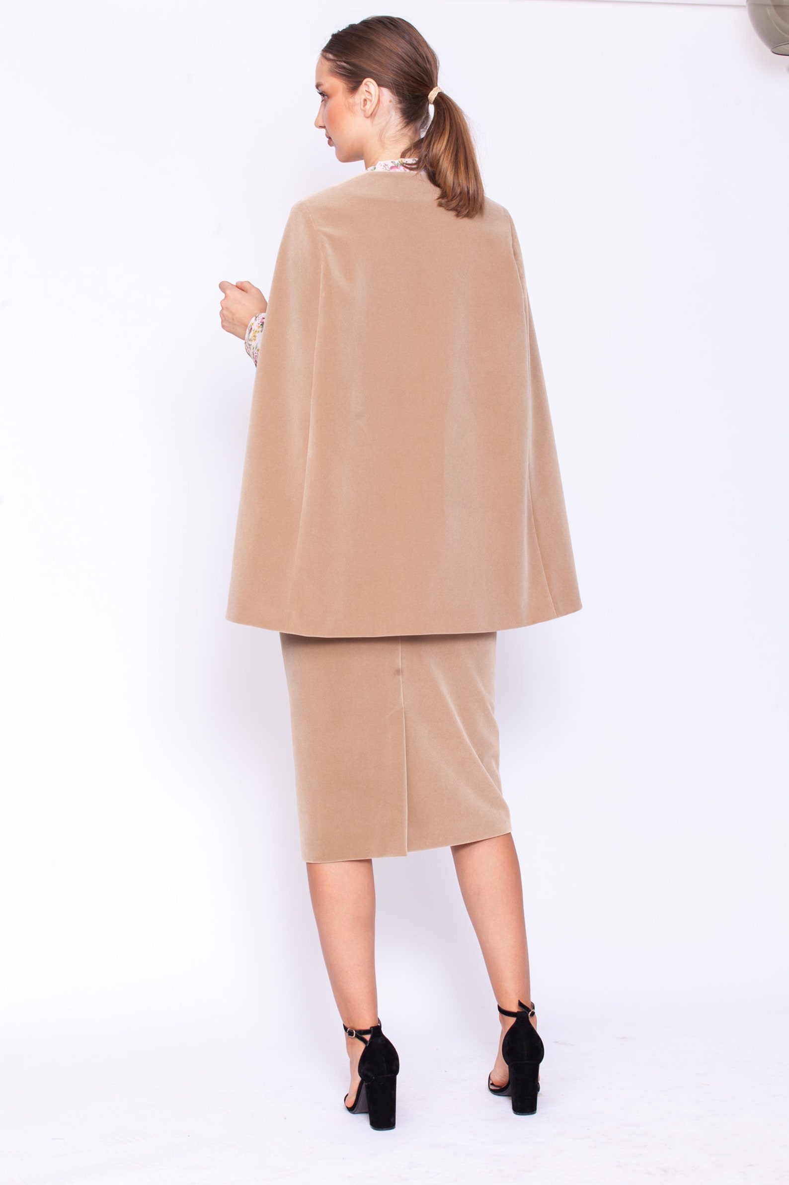 PDF Women Cape Paper Pattern Size 38 EU/ Blazer Pattern - Etsy