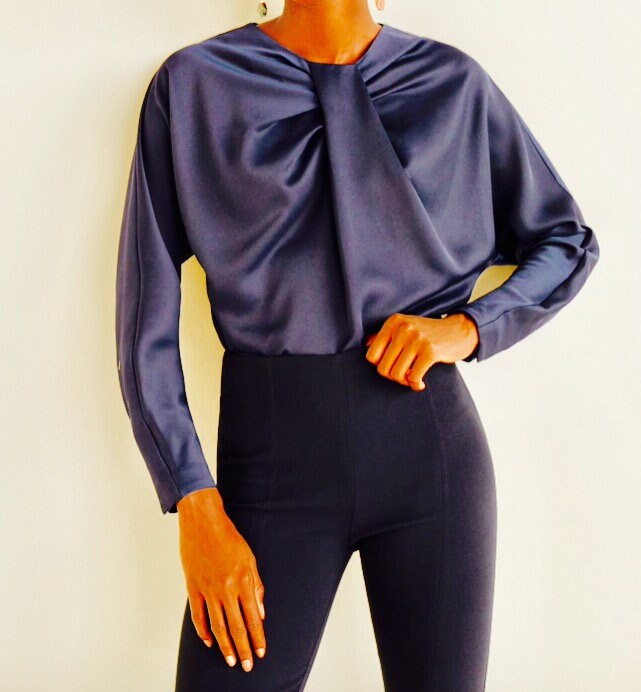 Classic Paper Pattern Blouse - Etsy