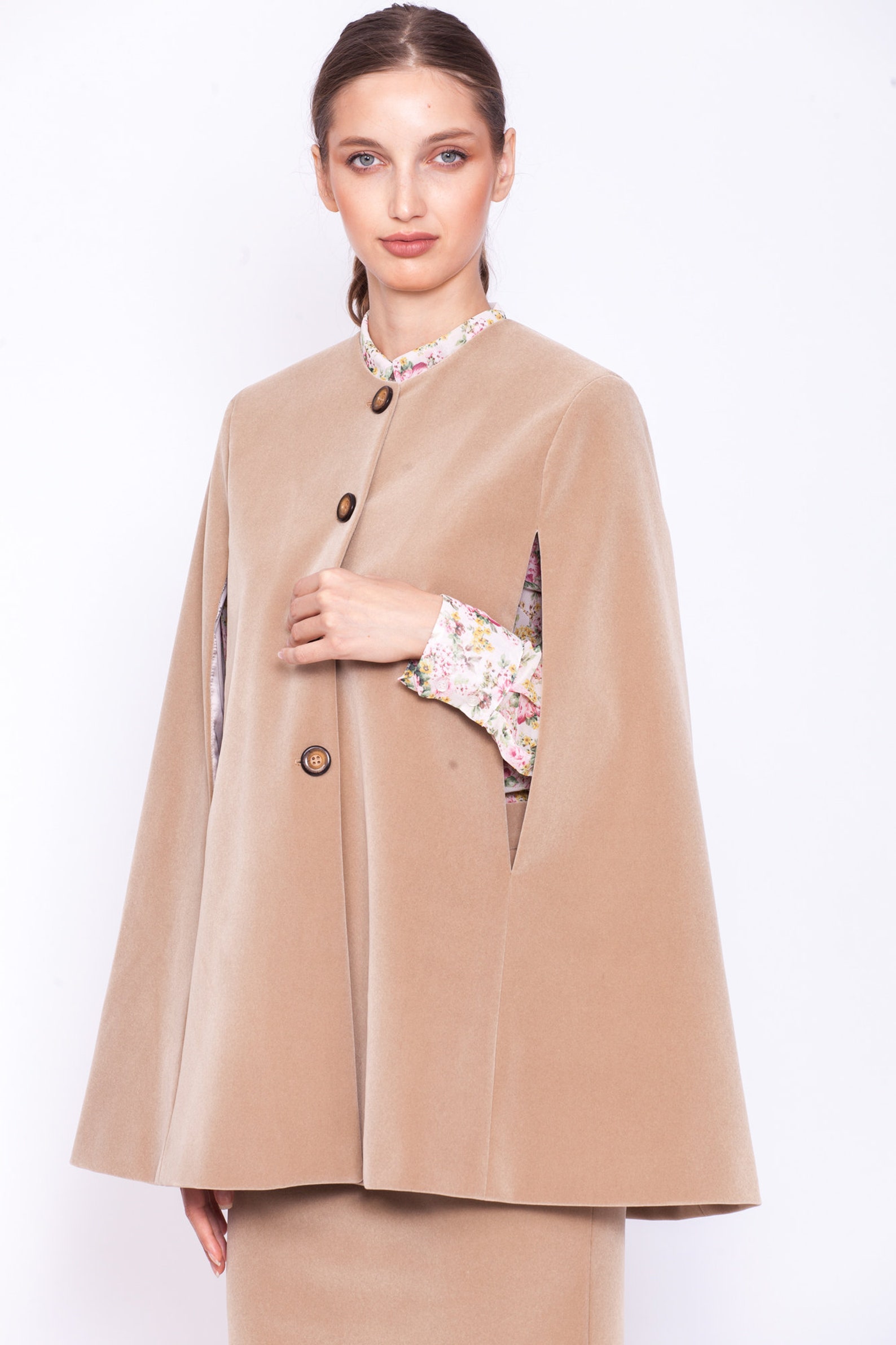 PDF Women Cape Paper Pattern Size 38 EU/ Blazer Pattern - Etsy