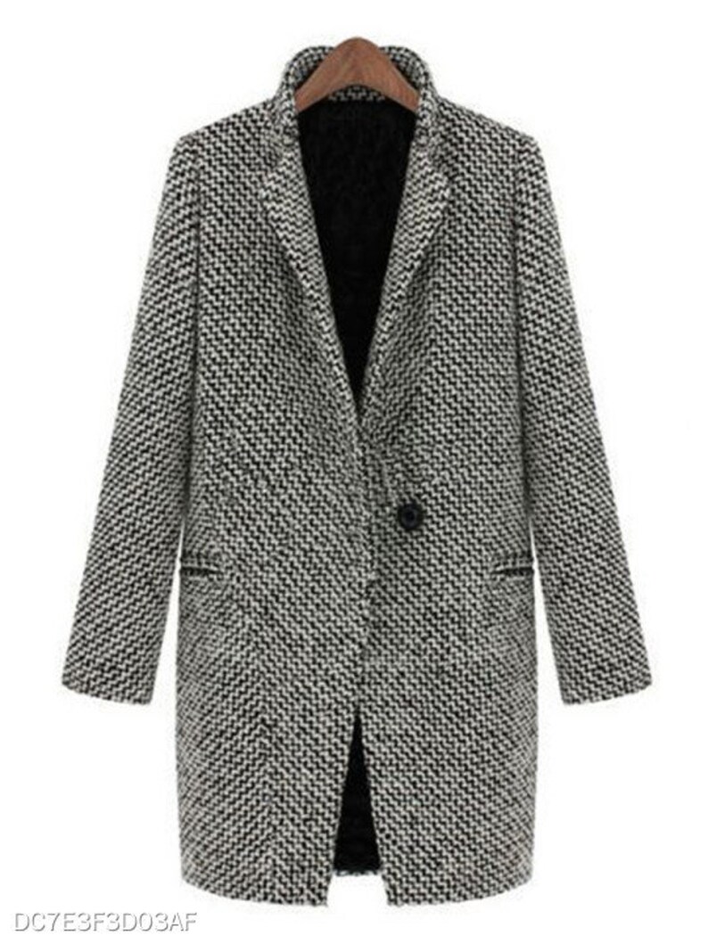 Coat DXF Pattern Size 38 - Etsy