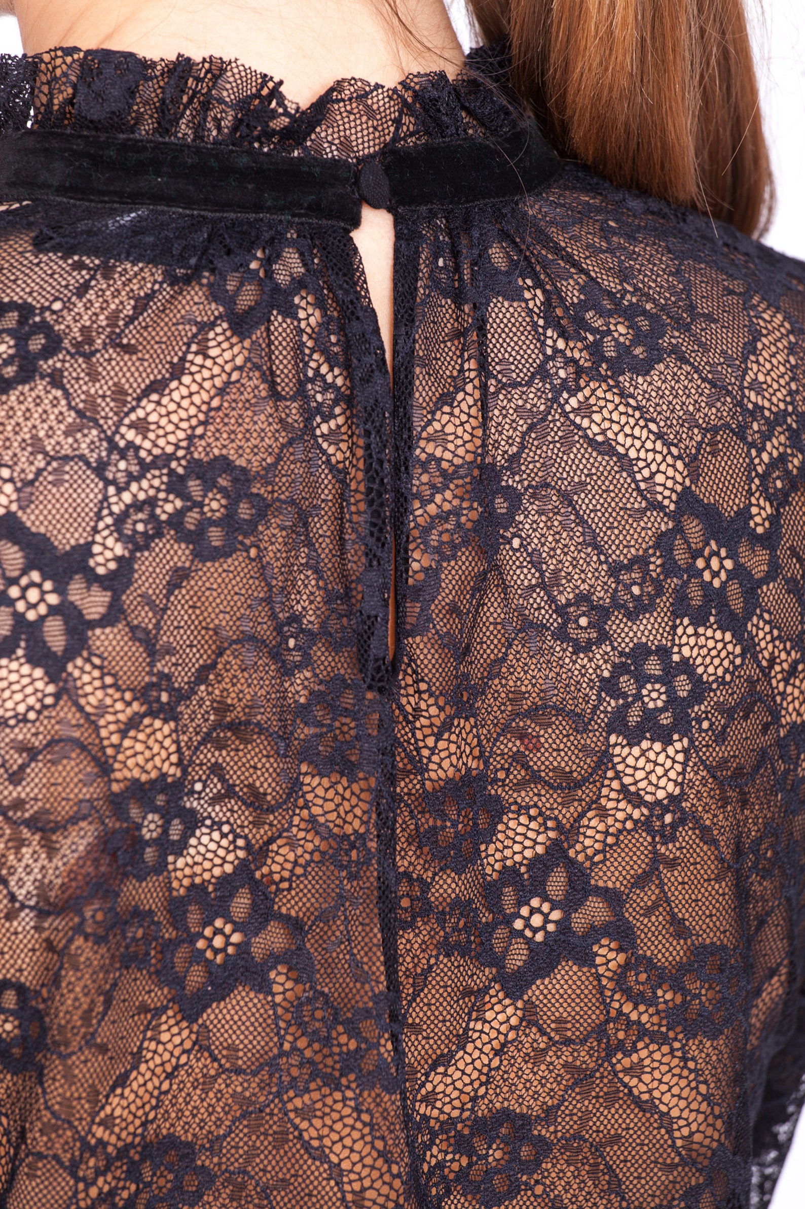 PDF Lace Blouse Sewing Pattern Size 38 / Vintage Blouse Sewing Pattern ...