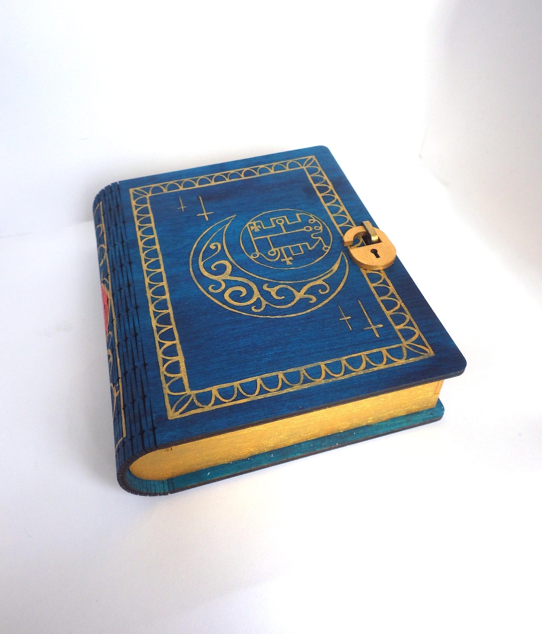 Grimoire of Stolas, Secret Box in the Shape of a Book, Helluva Boss ...