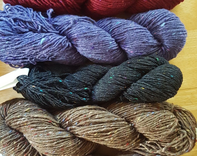 Rowanspun Tweed Aran Weight 100g Yarn - Etsy