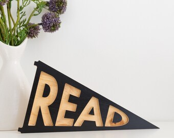 Read sign | Etsy