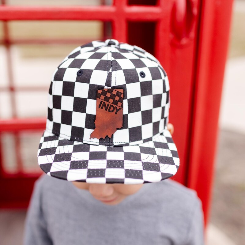 Checkered Hat - Etsy
