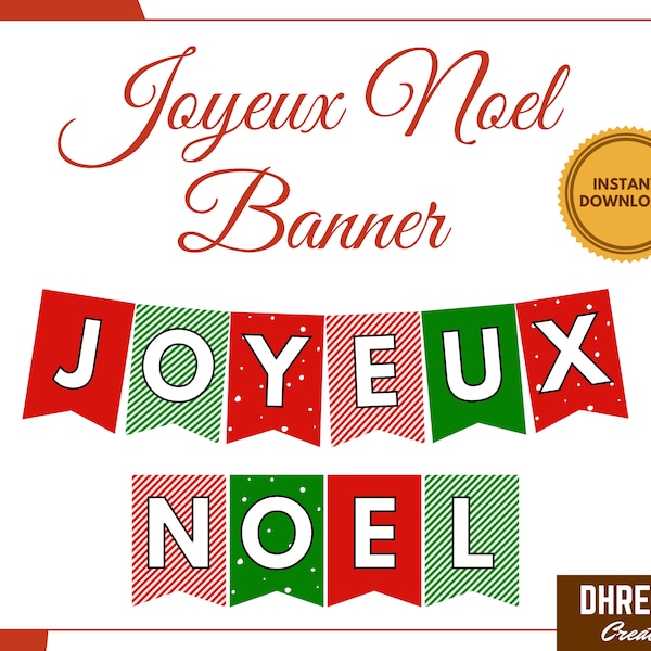 Joyeux Noel Sign - Etsy