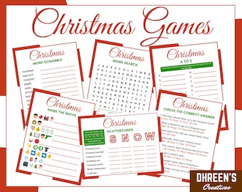 Christmas I Spy Activity - Etsy