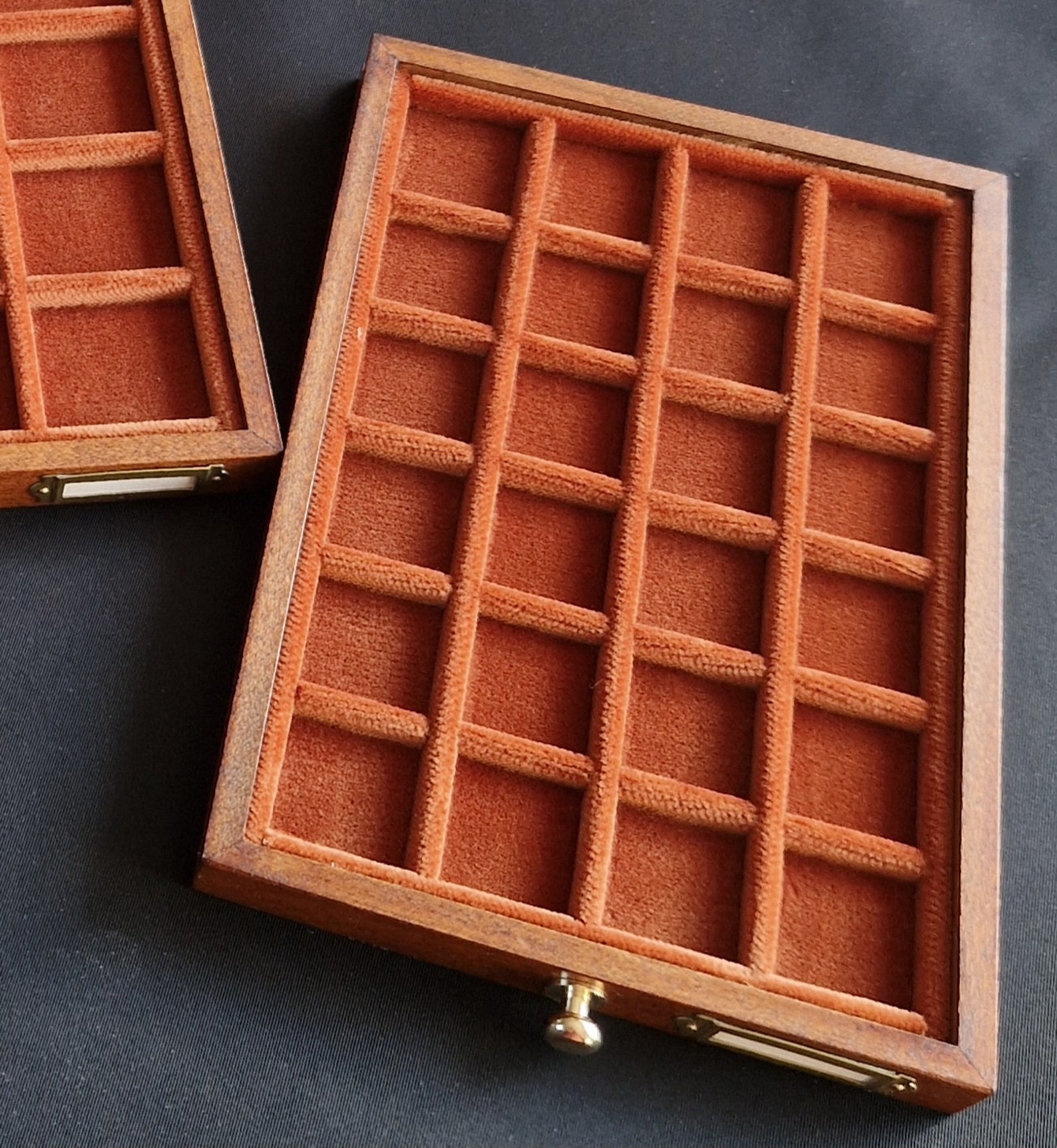 Art. CAP08 Wooden Coin Cabinet for Ancient Coins, Gold, Silver. Coin ...