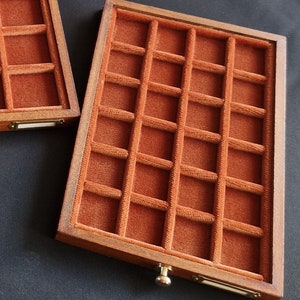 Art. CAP08 Wooden Coin Cabinet for Ancient Coins, Gold, Silver. Coin ...