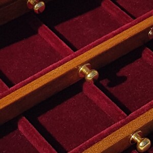 Art. CAM10 Wooden Coin Box for Ancient Coins, Gold, Silver. Coin ...