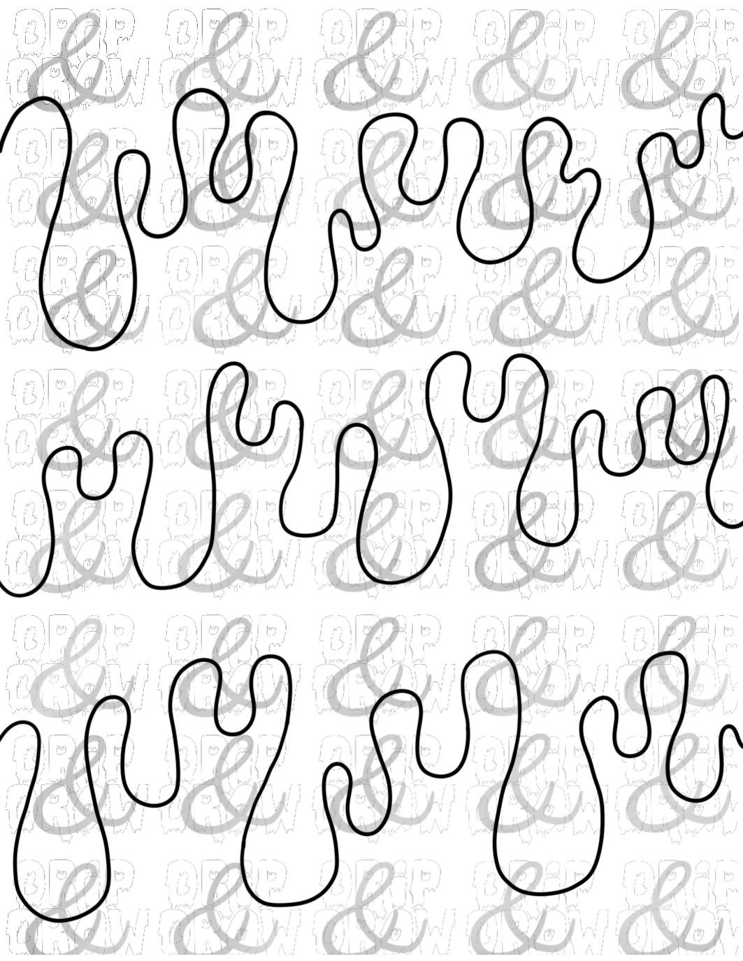 Drip and Draw DIGITAL Coloring Book | Etsy