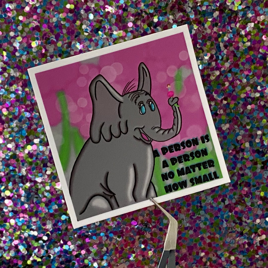 Horton Hears A Who Sticker 3”x3” - Etsy
