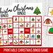 Printable Christmas BINGO Game, Holiday Instant Download, Seasonal ...