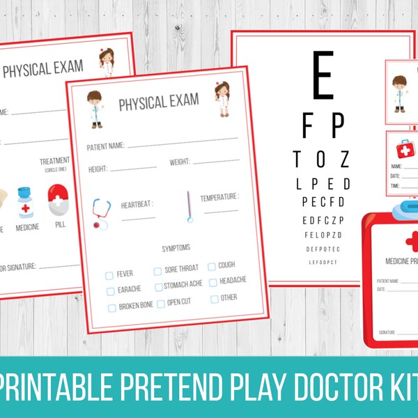 Pretend Doctor - Etsy