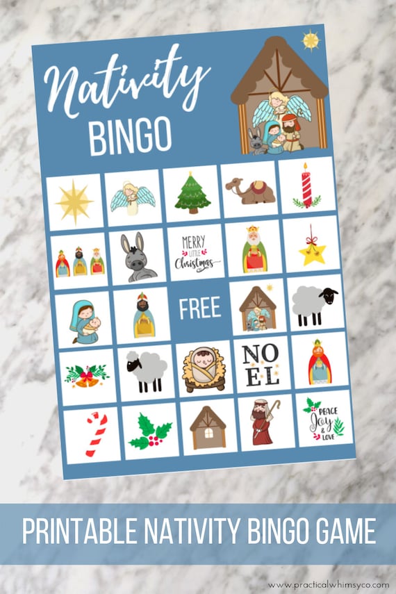 Christian Christmas Bingo