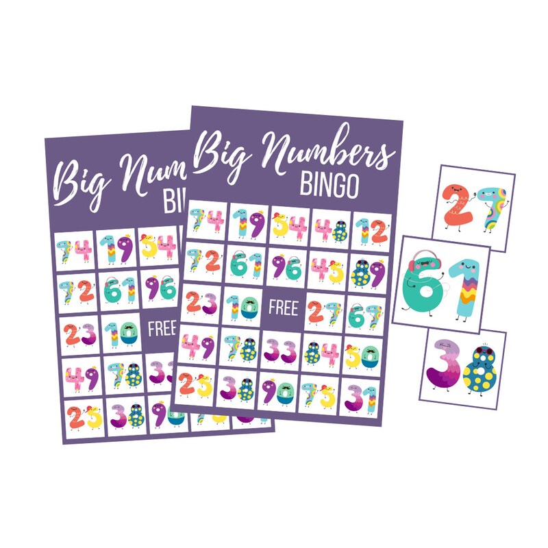 Bingo Games Numbers - Etsy