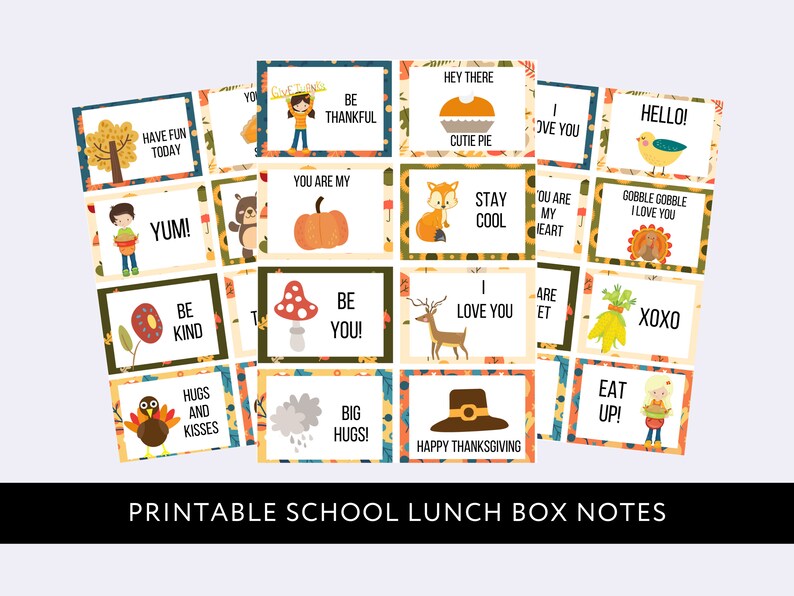 Fall Affirmation Cards Printable, Autumn, Kids Daily Affirmation ...