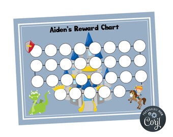 Dragon Chore Chart | Etsy