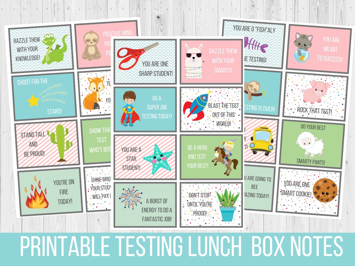 Lunchbox Notes Bundle Back to School Notes for Kids | Etsy