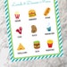 Printable Restaurant Dramatic Play, Pretend Play Diner Digital Download ...