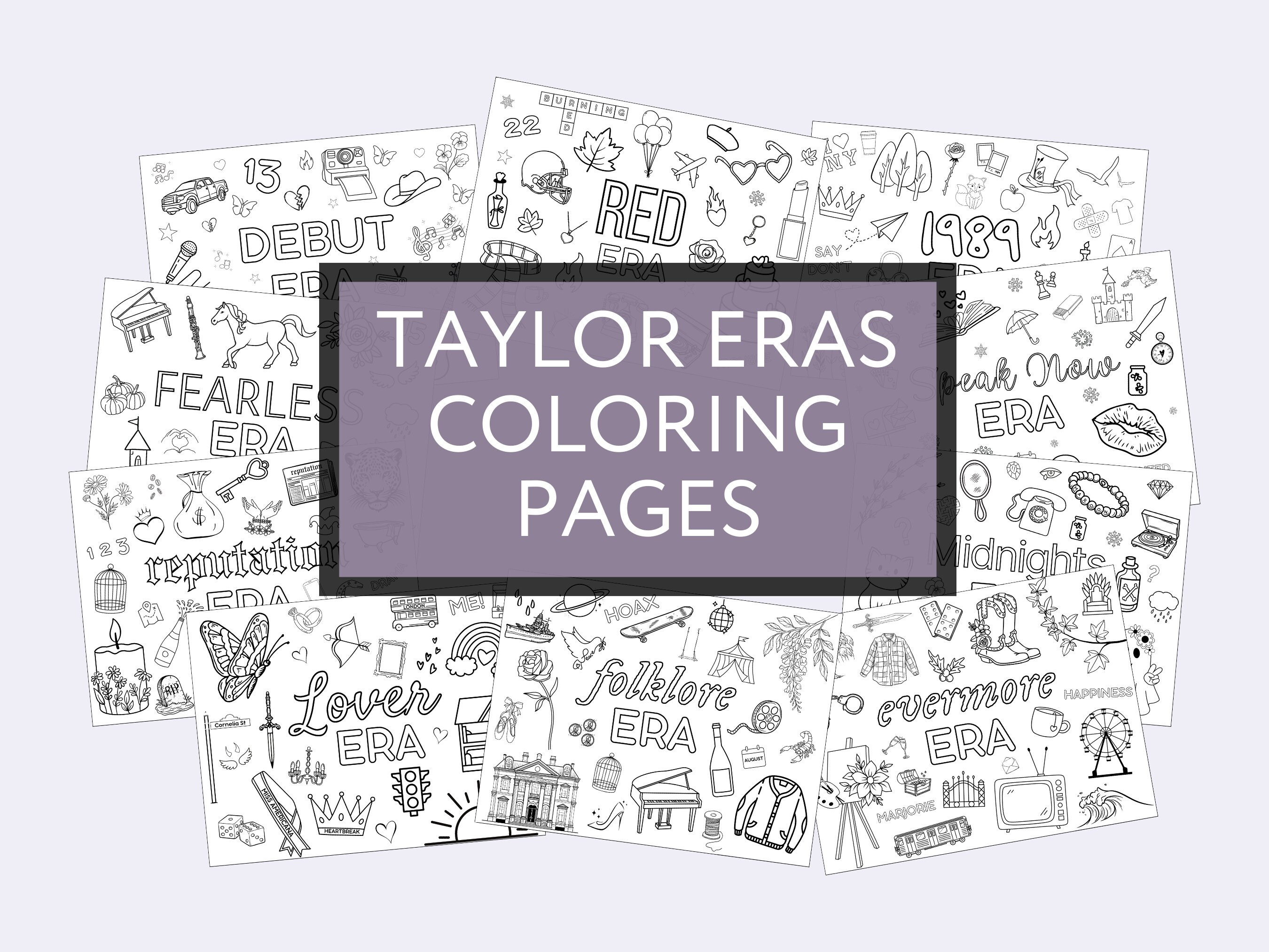 Taylor Coloring Book, Coloring Pages Printable, Adult Coloring Pages ...