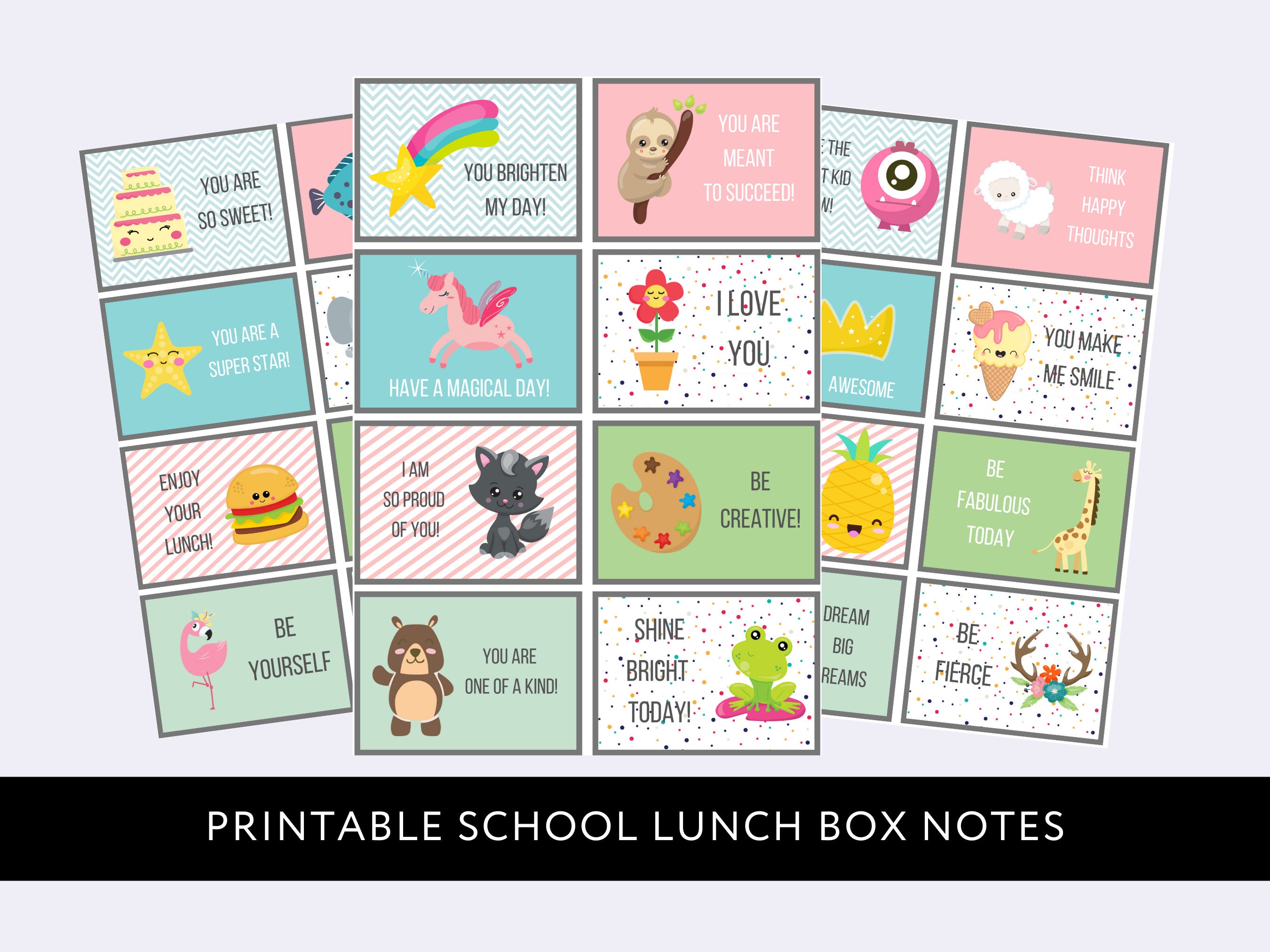 Affirmation Cards Printable, Kids Daily Affirmation, Positive ...