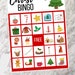 Printable Christmas BINGO Game, Holiday Instant Download, Seasonal ...