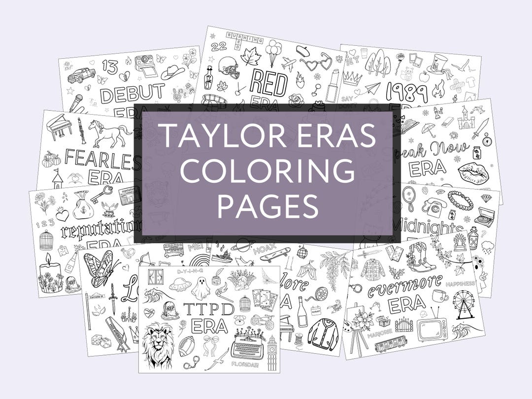 Taylor Coloring Book, Coloring Pages Printable, Adult Coloring Pages ...