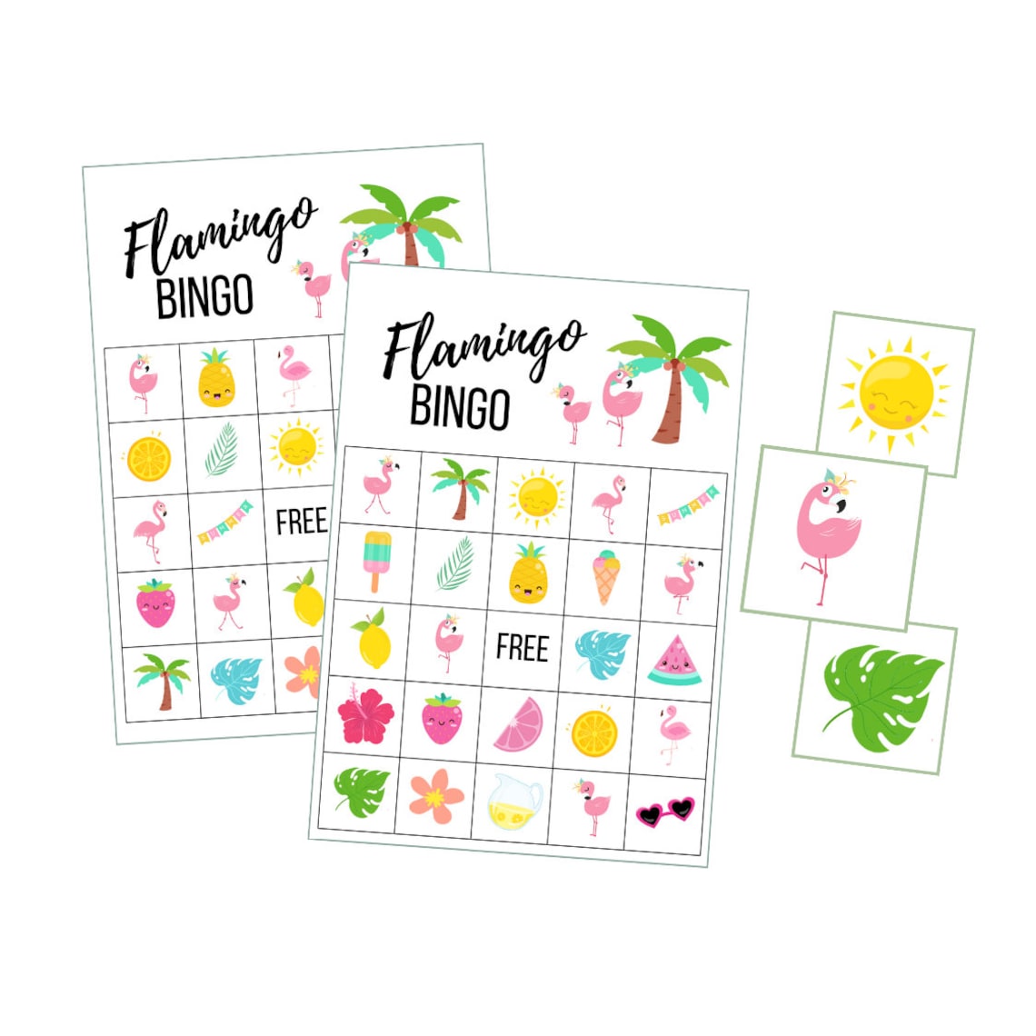 Flamingo BINGO Game Printable, Final Flamingle Bachelorette Party ...
