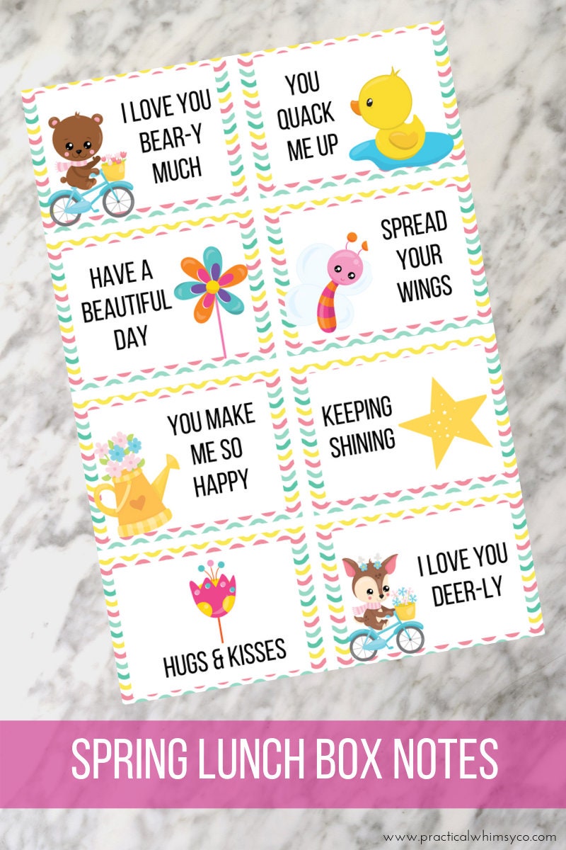 Spring Affirmation Cards Printable, Kids Daily Affirmation, Positive ...