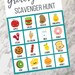 Grocery Store Scavenger Hunt Printable for Kids Digital - Etsy