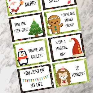 Christmas Affirmation Cards Printable, Kids Daily Affirmation, Positive ...