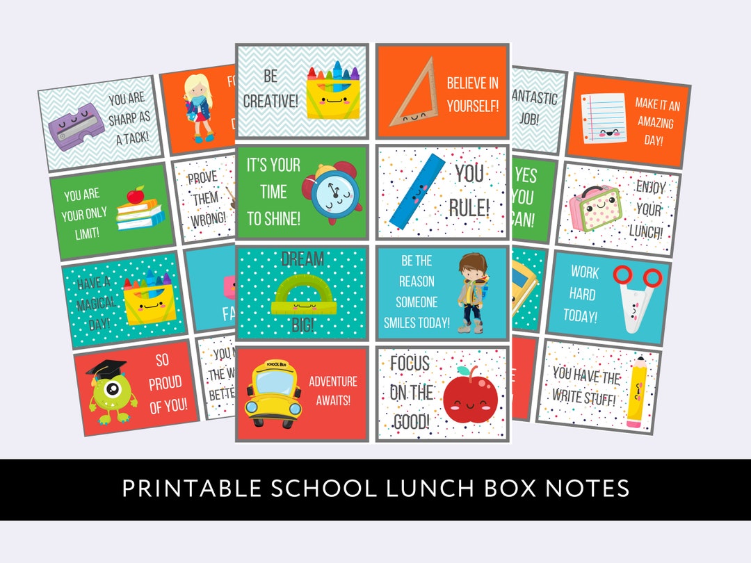 Affirmation Cards Printable, Back to School, Kids Daily Affirmation ...