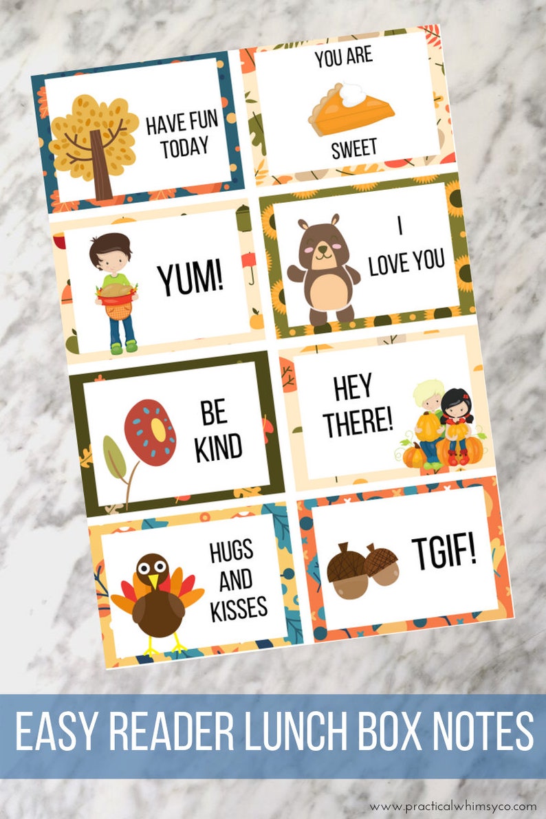 Fall Affirmation Cards Printable, Autumn, Kids Daily Affirmation ...
