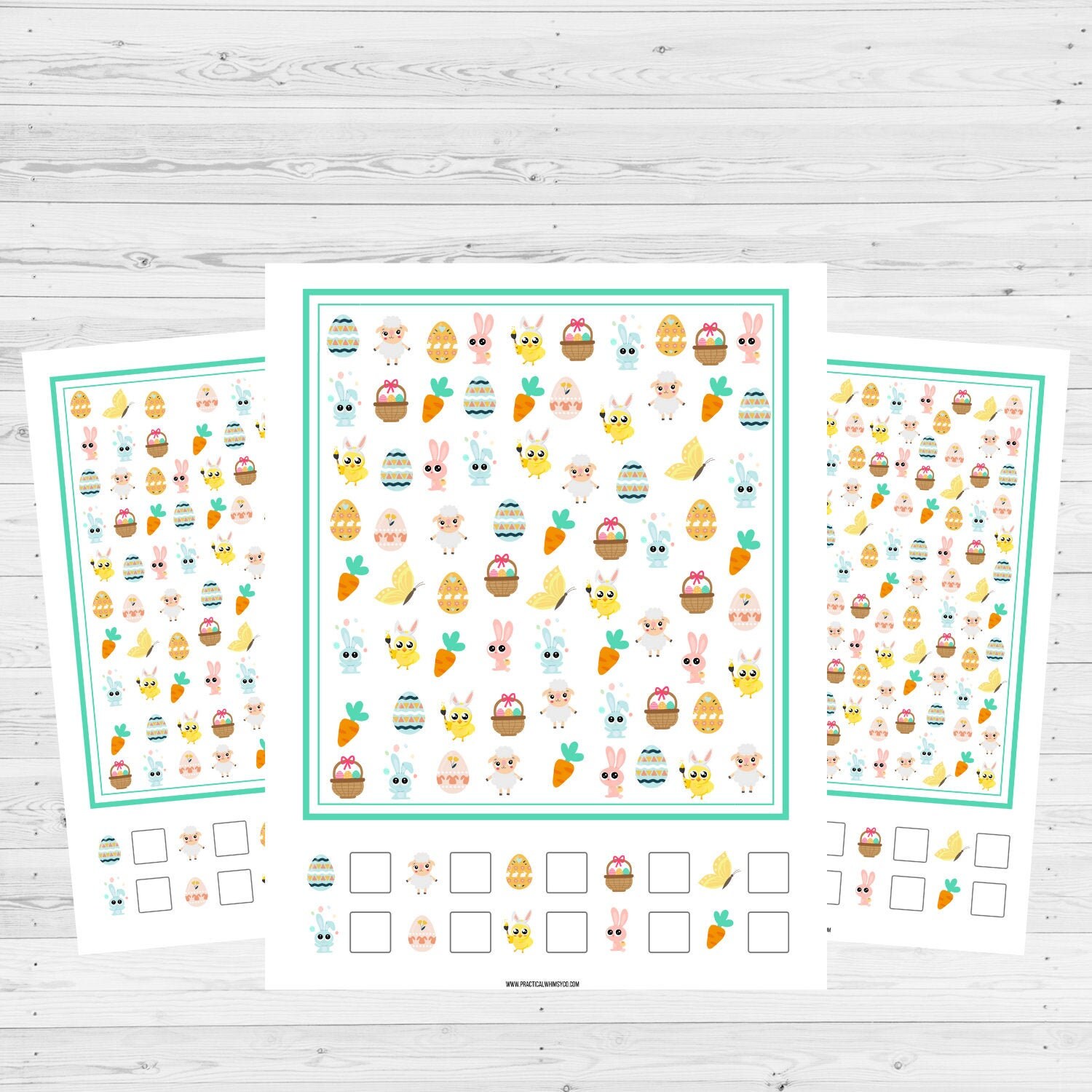 Printable Easter Seek and Find I Spy Party Game for Kids - Etsy