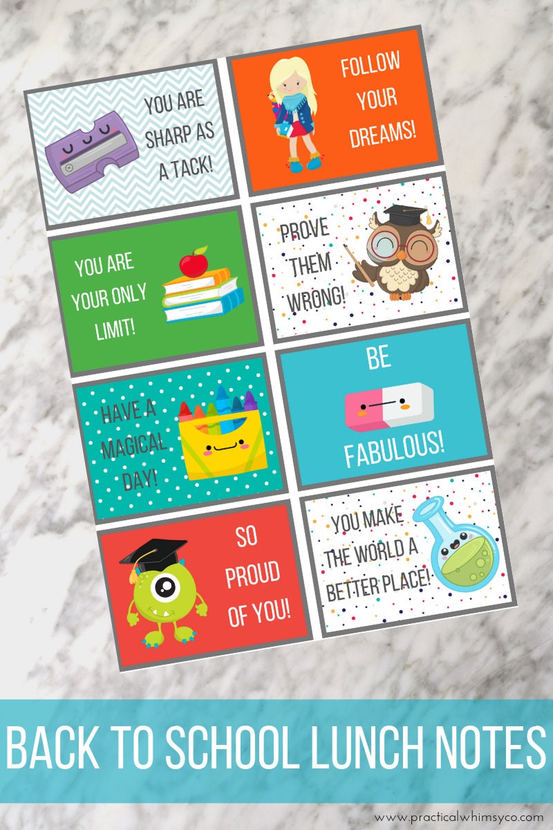 Affirmation Cards Printable, Back to School, Kids Daily Affirmation ...