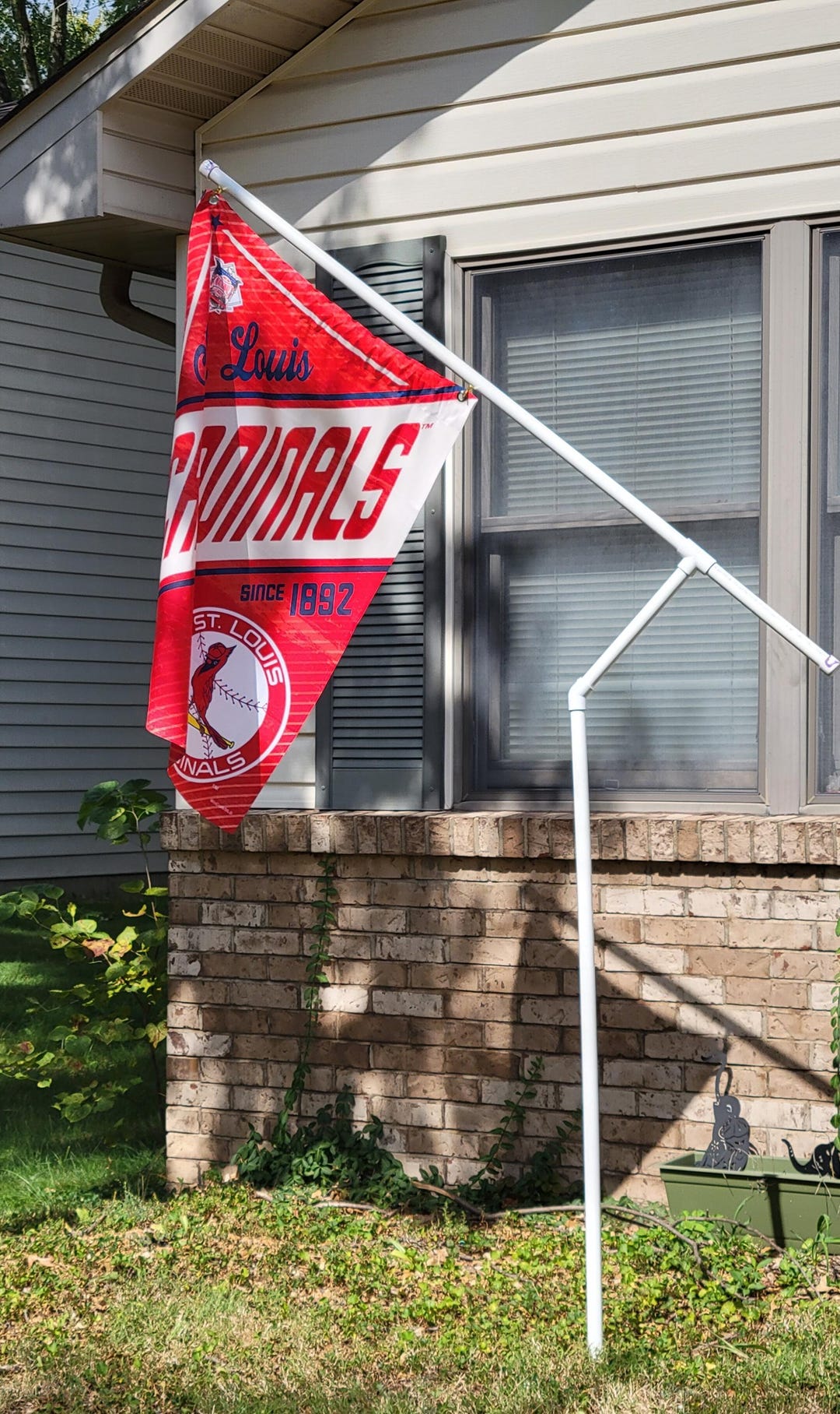 Flag Pole, PVC Pipe Flag Holder, American Flag Pole, Flag Pole for Yard ...