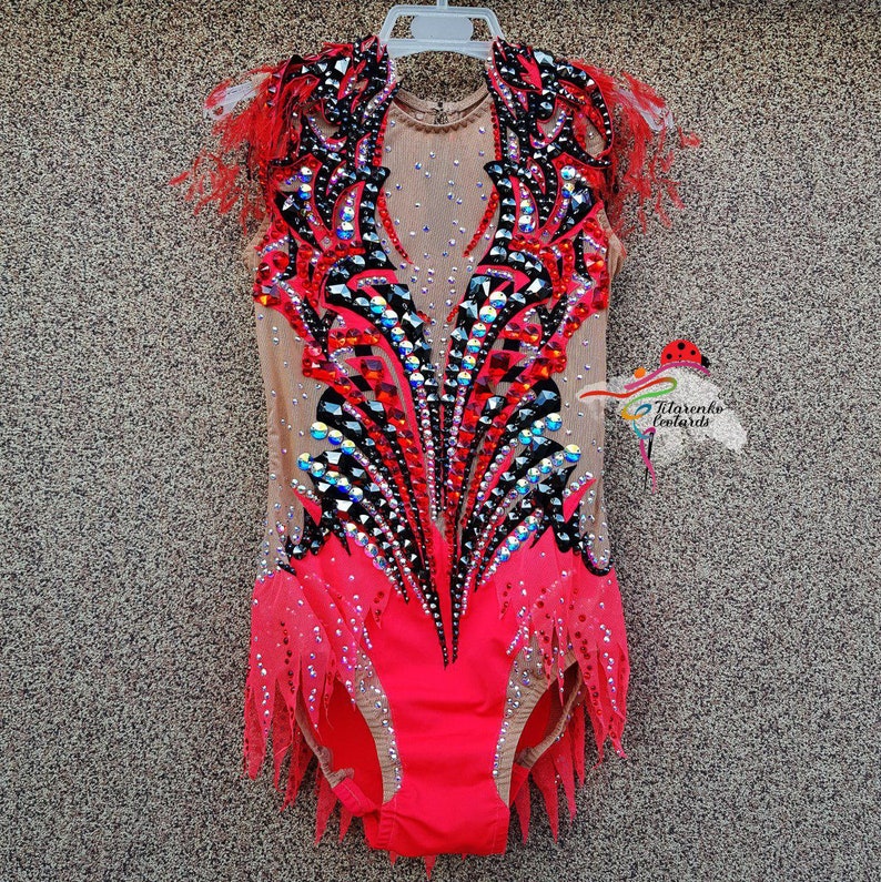 V Digital Pattern, Laser Cut Fabric, Pattern Leotard for Rhythmic ...