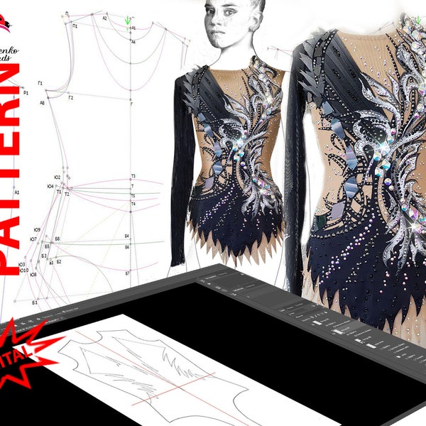 Rhythmic Gymnastics Leotard - Etsy