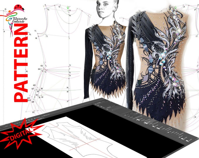 Custom Made Girls Rhythmic Gymnastic Leotard 新体操レオタード - Etsy