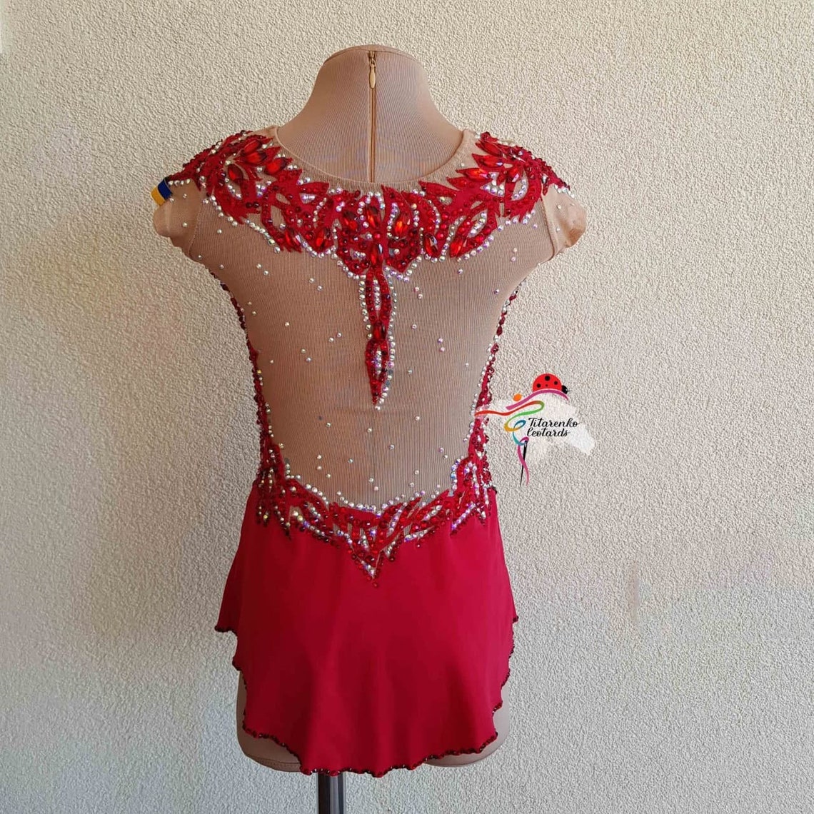V Leotard for Rhythmic Gymnastics Acrobatics Skating - Etsy