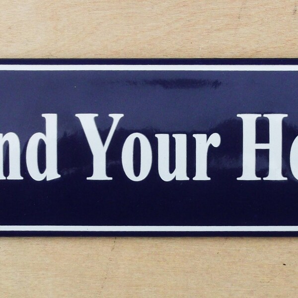 Mind Your Head Signs - Etsy UK