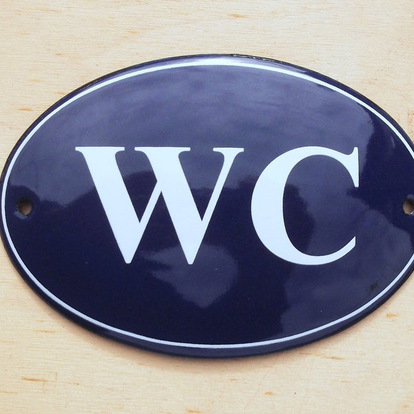 Wc Sign - Etsy